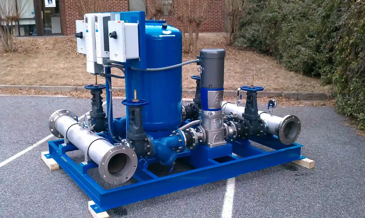 Modular Data Center Skid Fabrication in NW Houston